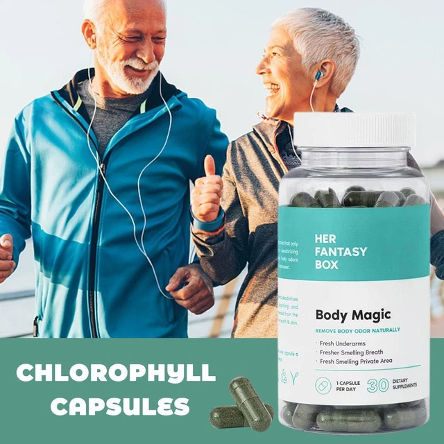BODY MAGIC CHLOROPHYLL Pill - For Vaginal & BodyOdor NEW £5.50 ...