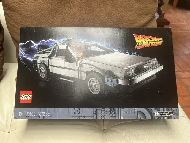 LEGO SET #10300 Back to the Future DeLorean Time Machine BRAND NEW ...