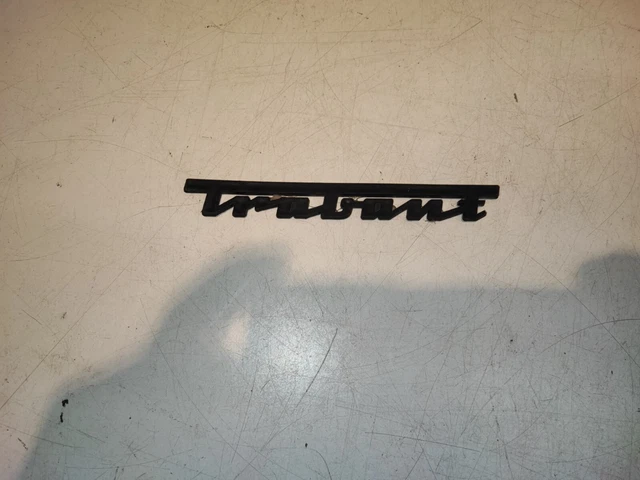 TRABANT 601 LOGO Typenzeichen Schriftzug Trabantschriftzug Original DDR ...