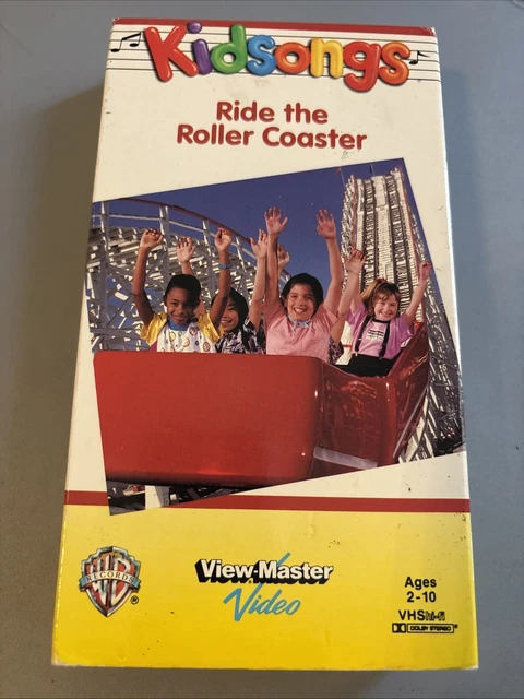 KIDSONGS RIDE THE Roller Coaster VHS Video Kids Sing Along Songs View ...