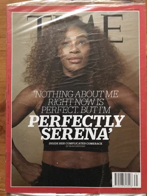 TIME MAGAZINE SERENA Williams 2018 Article Clippings Wimbledon Tennis ...