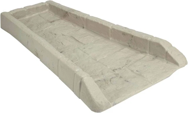 RESINA SB24 RAIN Gutter Downspout Splash Block, Light Taupe $26.99 ...