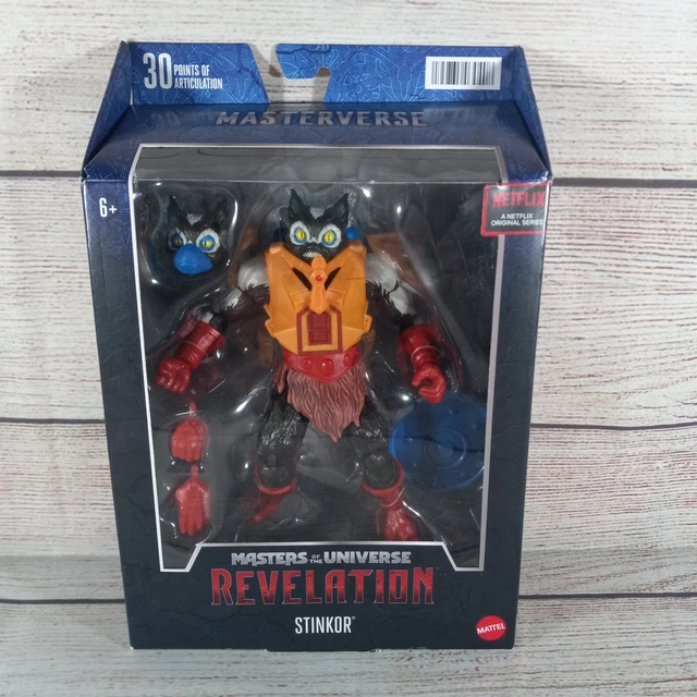 MASTERS OF THE Universe Revelation Stinkor Masterverse Wave 3 MOTU 7 ...