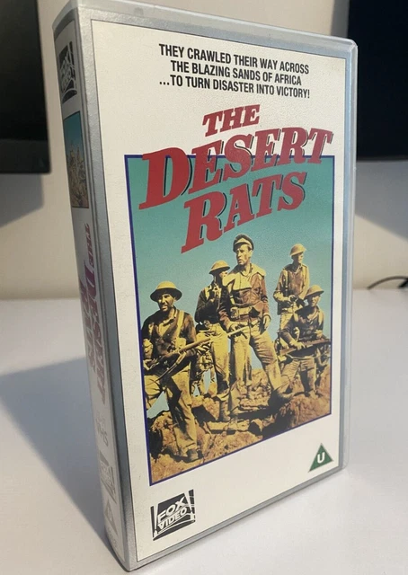 THE DESERT RATS (VHS, 1953/1991) - WW2 VHS £3.99 - PicClick UK
