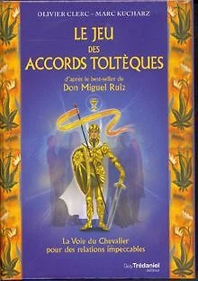 COFFRET LE JEU des Accords Tolteques de Olivier Clerc, Mar... | Livre ...