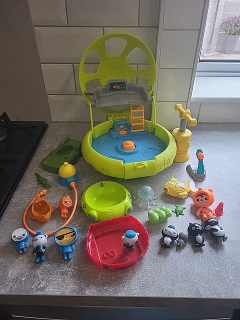OCTONAUTS DEEP SEA Octolab Playset Shellington accessories * £39.99 ...