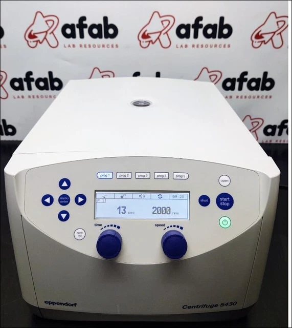 EPPENDORF 5430 REFRIGERATED High-Speed Centrifuge w/ F45-24-11 ...