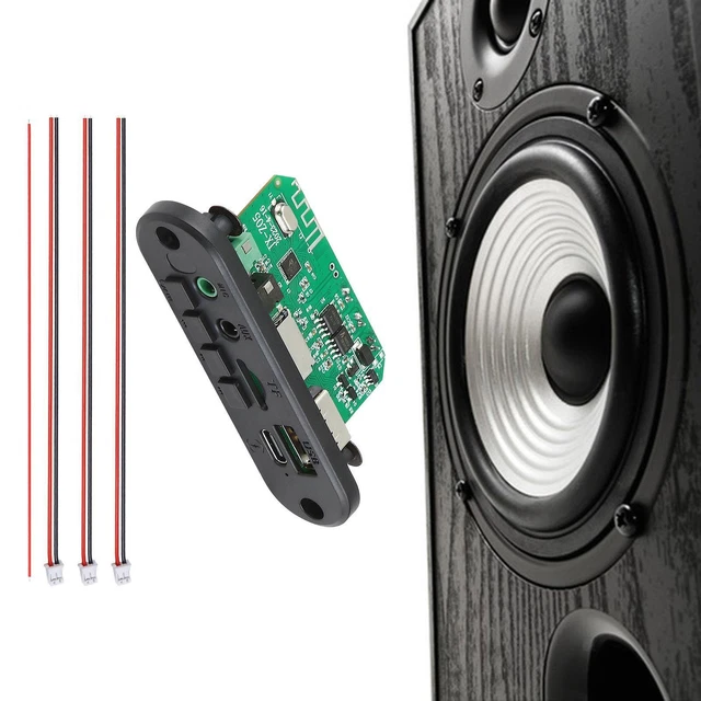 MODULE DE LECTEUR de carte de décodage Audio MP3 Module Audio FM Module ...