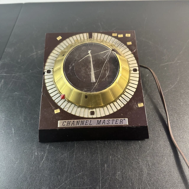 CHANNEL MASTER CROWN Antenna Rotator Model 9524 C 60 Cyc. for Parts/not ...