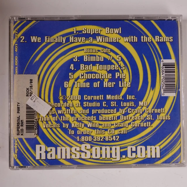 CD DE FÊTE Du Superbowl De Craig Cornett Kelly Wild EUR 8,05 - PicClick FR