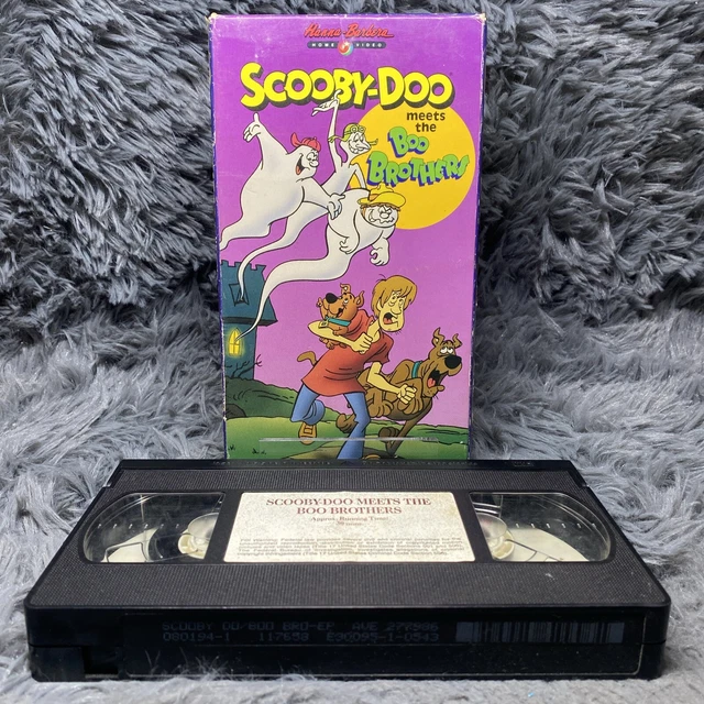 SCOOBY DOO MEETS The Boo Brothers VHS Tape 1991 Hanna Barbera Scrappy ...