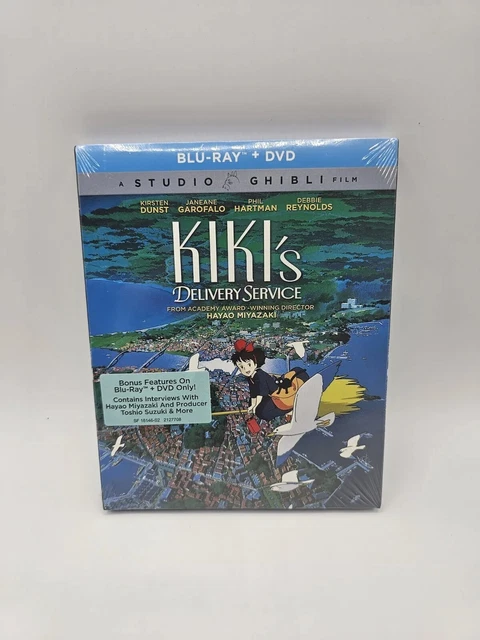 KIKI'S DELIVERY SERVICE (Blu-ray+DVD, 1989) New! Studio Ghibli £10.75 ...