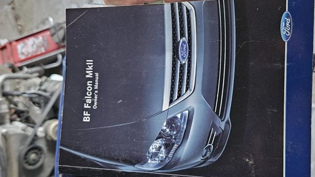 FORD BF MK2 Falcon Sedan Wagon Owners Manual 2006 2007 2008 06 07 Book ...
