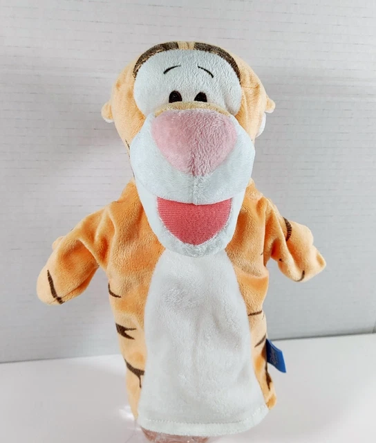 DISNEY WINNIE THE Pooh TIGGER Rattle Hand Puppet Plush Size 10" £12.08 ...