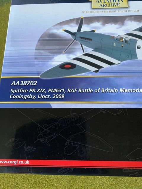 CORGI AVIATION ARCHIVE 1/72nd scale diecast Model ref : AA38702 ...