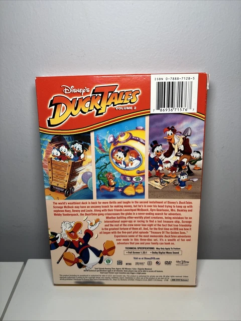 DUCKTALES - VOLUME 2 (DVD, 2006, 3-Disc Set) $34.99 - PicClick CA