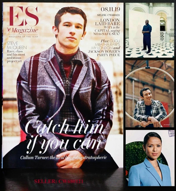 CALLUM TURNER THE Capture Steve Mcqueen Gugu Mbatha-Raw Es Magazine Nov ...