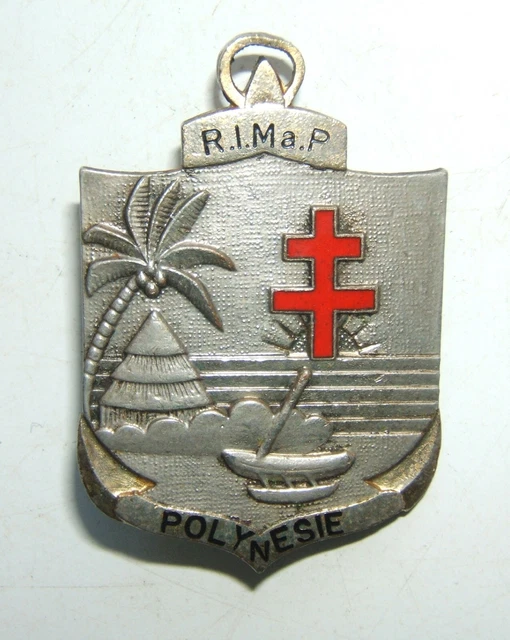 INSIGNE REGIMENT D'INFANTERIE DE MARINE POLYNESIE - R.I.Ma.P EUR 8,00 - PicClick FR