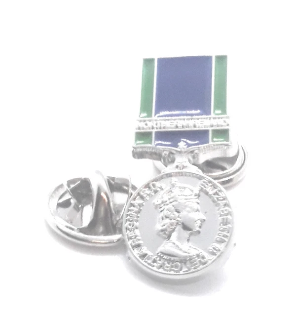 GENERAL SERVICE MEDAL lapel badge northern ireland british army 25mm ...