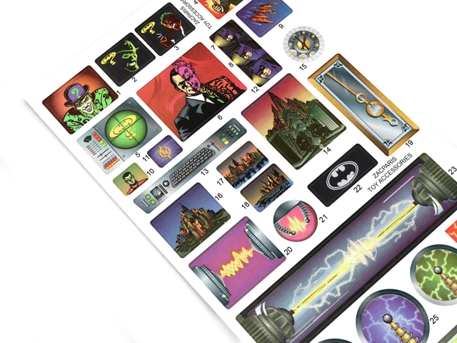 CUSTOM STICKERS FOR Wayne Manor Batcave Compound Batman Forever ...