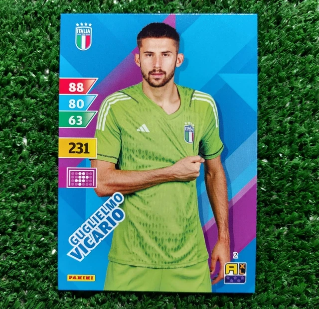 CARD ADRENALYN XL Azzurri Calciatori Panini 2024 N°2 Vicario Euro ...