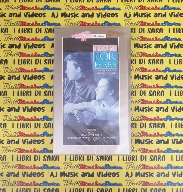 VHS TEARS FOR FEARS scenes from the big chair 1991 POLYGRAM 083 570 3 ...