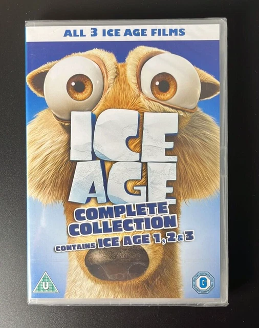 ICE AGE COMPLETE Collection 1 - 3 - Dvd - New Sealed £2.25 - PicClick UK
