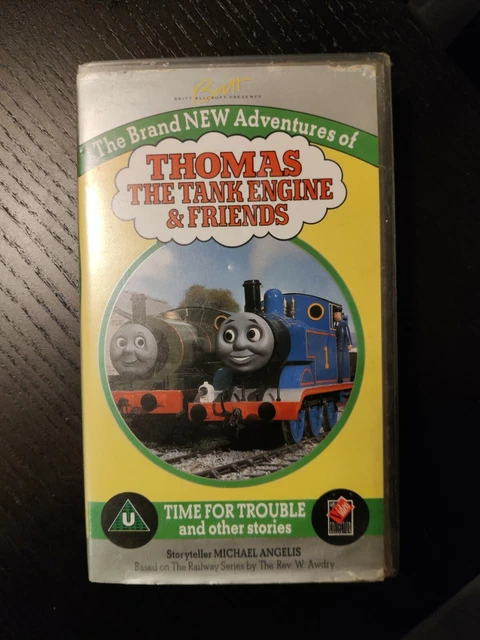 VHS THOMAS THE Tank Engine and Friends Time For Trouble And Other ...