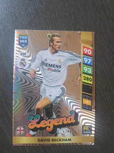 PANINI ADRENALYN FIFA 365 2025 Legend - David Beckham - 429 TOP EUR 1 ...