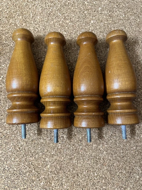 LOT DE 4 pieds de lit en bois vintage Hauteur 18 Cm EUR 16,00 - PicClick FR LOT DE 4 pieds de lit en bois vintage Hauteur 18 Cm EUR 16,00 - PicClick FR
