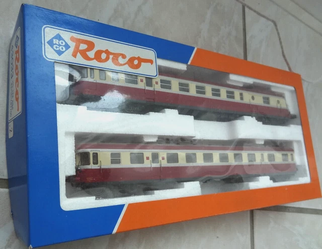 ECHELLE HO ROCO AUTORAIL SNCF RGP 2 ELEMENTS TEE EN COFFRET 43033 EUR ...