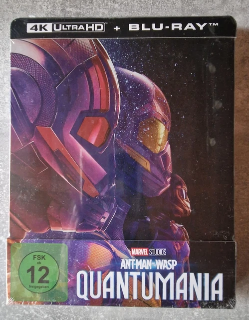 ANT-MAN AND THE Wasp: Quantumania (Steelbook) LIMITIERT (4K Ultra HD + Blu-ray) EUR 20,00 ...