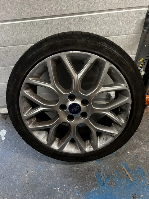 FORD FOCUS 18& Inch ST/ST-Line/Zetec-S SNOWFLAKE Y-DESIGN Alloy Wheel ...