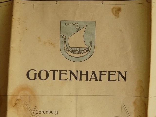 GOTENHAFEN - STADTPLAN EUR 115,00 - PicClick DE