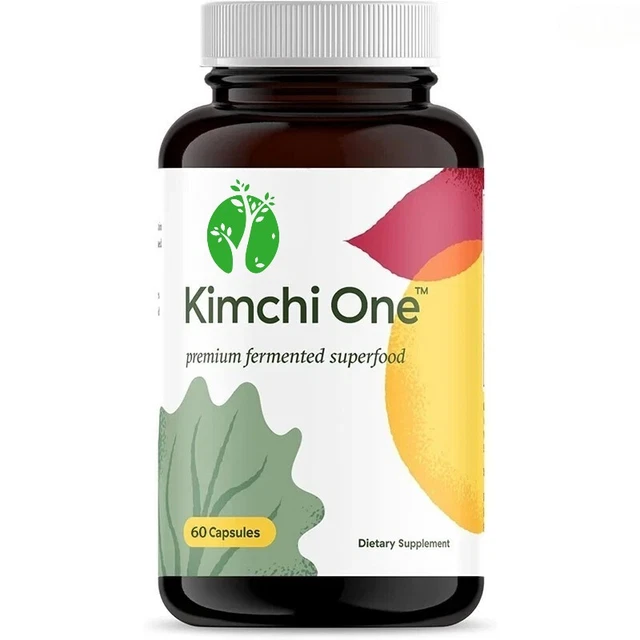KIMCHI POWDER CAPSULES, Probiotics, Enzymes Supplements- £30.79 ...