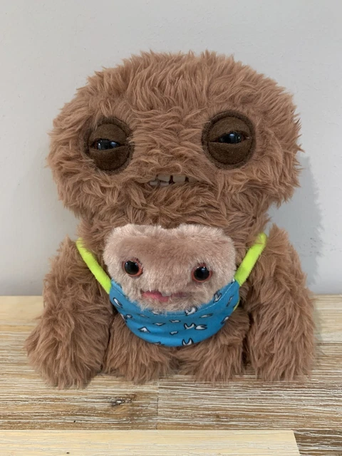 FUGGLER DOUBLE TROUBLE Squidge with Baby Fug & Carrier Funny Ugly ...