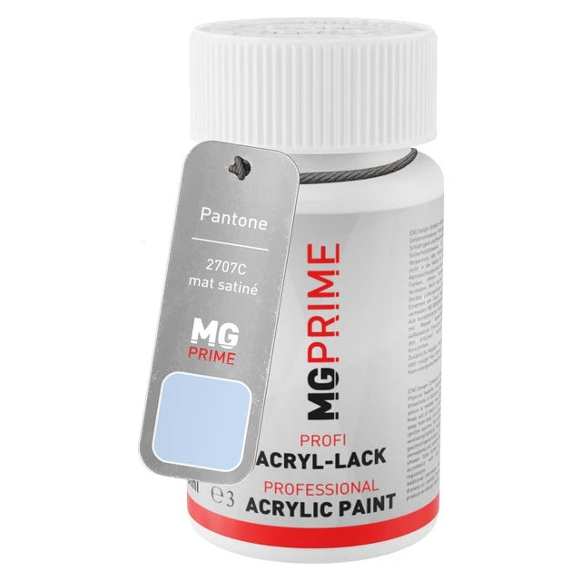 PANTONE 2707C BLUE mat satiné stylo retouche 50 ml à séchage rapide EUR ...