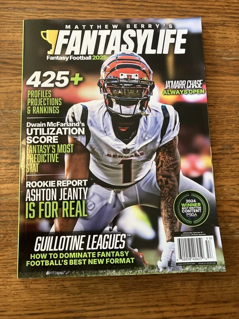 MATTHEW BERRY'S FANTASY Life - Fantasy Football 2025: Bengals Cover ...