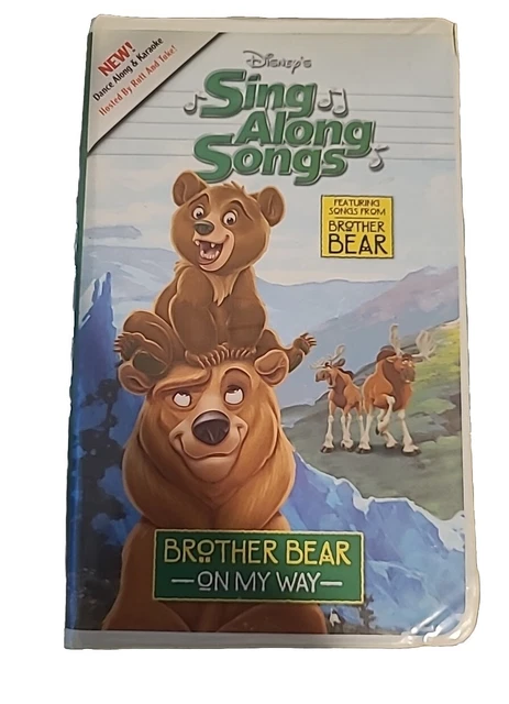 USED DISNEY’S SING Along Songs Brother Bear On My Way VHS £14.00 ...