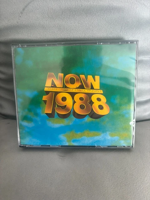 NOW THAT'S WHAT I Call Music 1988 Cd New Factory Sealed Uk Genuine £39. ...