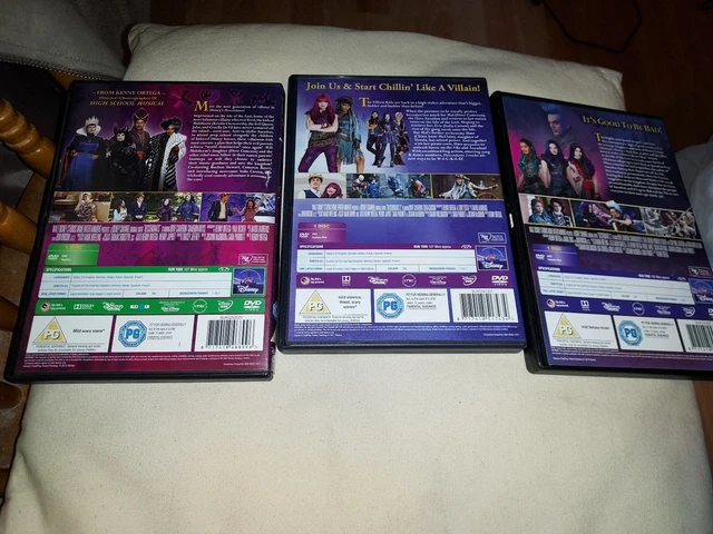 DISNEY DESCENDANTS 1-3 DVD uk dvds £7.01 - PicClick UK
