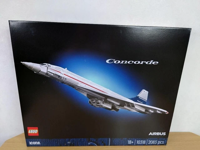 LEGO ICONS AIRBUS Concorde 2023 Model 10318 Airplane 2083 New 88 £214. ...