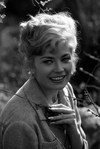 AMERICAN ACTRESS NADIA Sanders filming 'OSS 117 Unleashed' on - 1963 ...