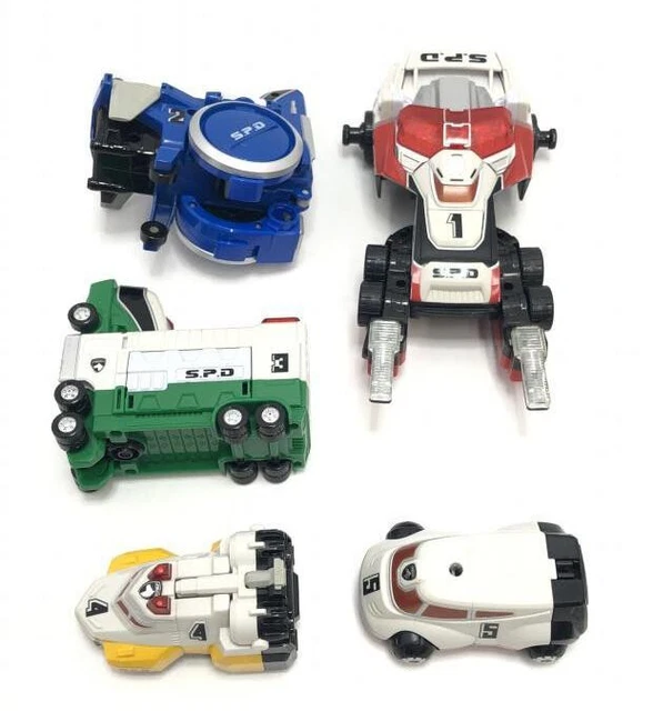 POWER RANGERS DEKARANGER DX Deka Ranger Robo Megazord Bandai Toy S.P.D ...