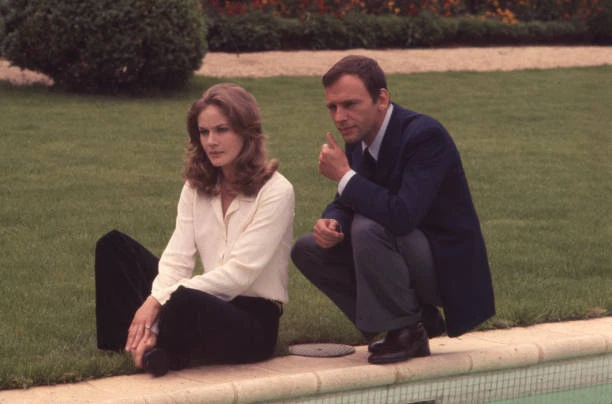 ACTOR JEAN LOUIS Trintignant and Dominique Sanda circa 1980 Old Photo ...
