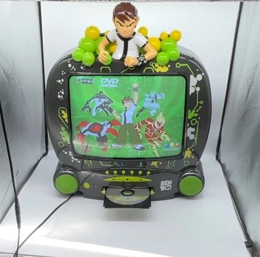 VINTAGE BEN 10 CRT Gaming Television Monitor With DVD Player COMBI ...