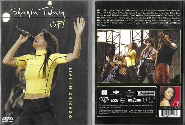 DVD - SHANIA TWAIN : EN CONCERT LIVE TOUR / Inclus UP ! EUR 19,90 ...