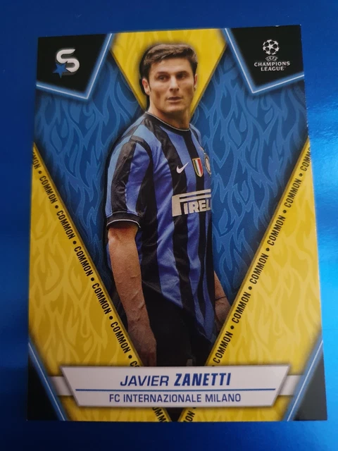 TOPPS SUPERSTARS 2024 - Javier Zanetti - FC INTERNAZIONALE MILANO #197 ...