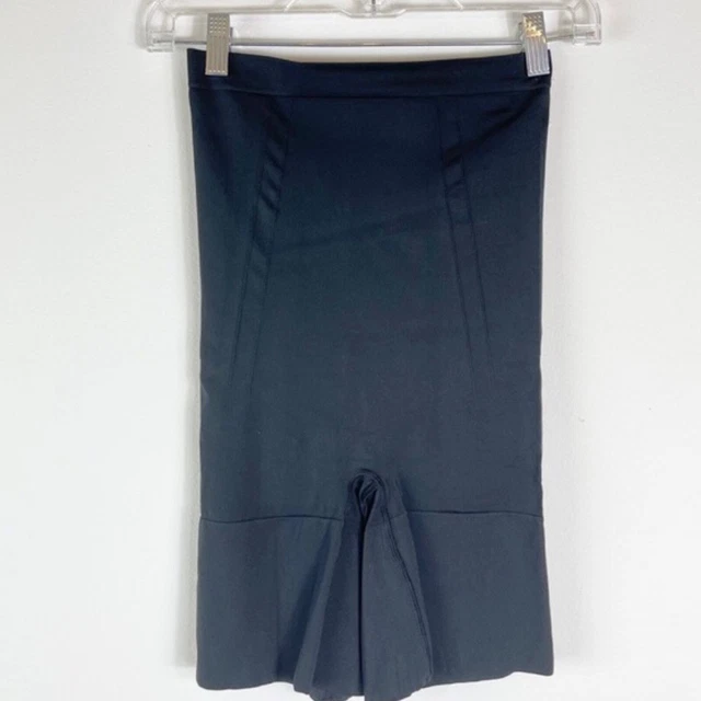Spanx Nwot Ss1915 Black Oncore High Waisted Mid Thigh Short S 31 £37