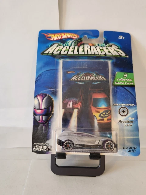 HOT WHEELS CARTOON Network AcceleRacers Silencerz Accelium #7/9 K84 £25 ...